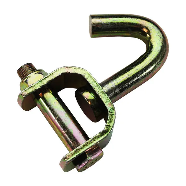 Long Swivel J-Hook with 10K Bolt (Rolling Idler) | Cargo Equipment